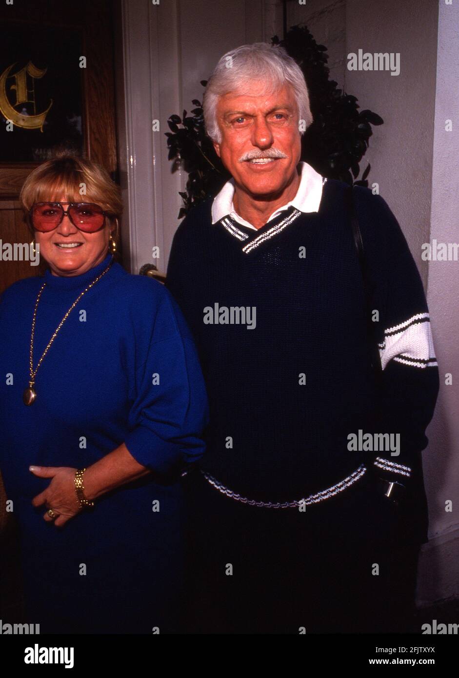 Michelle Triola and Dick Van Dyke January 1993 Credit: Ralph Dominguez ...