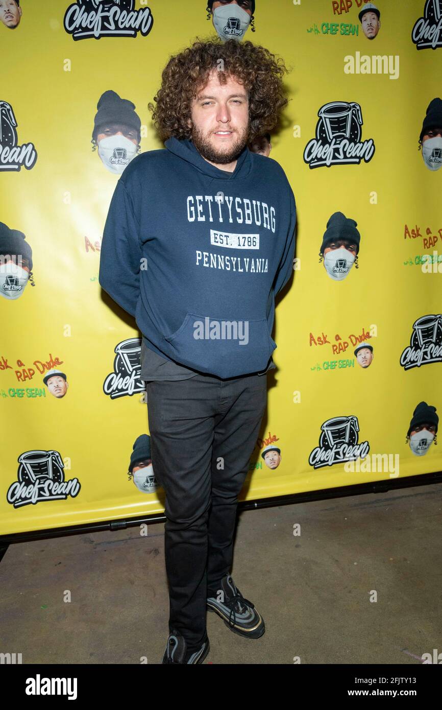 Pablo Dylan attends 4.20 Day Celebration "Ask A Rap Dude" brings you ...