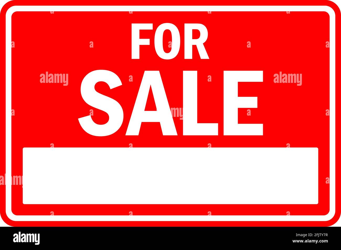 Property name signs Stock Vector Images - Alamy