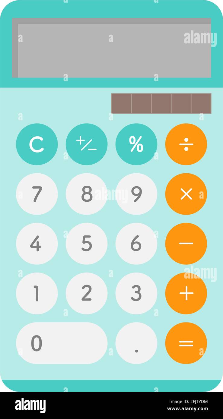 Calculator.Vector illustration that is easy to edit Stock Vector Image ...