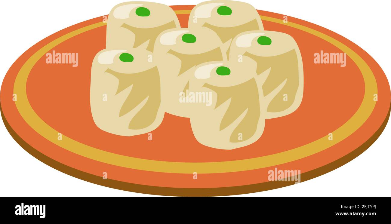 Shumai.Vector illustration that is easy to edit Stock Vector Image ...