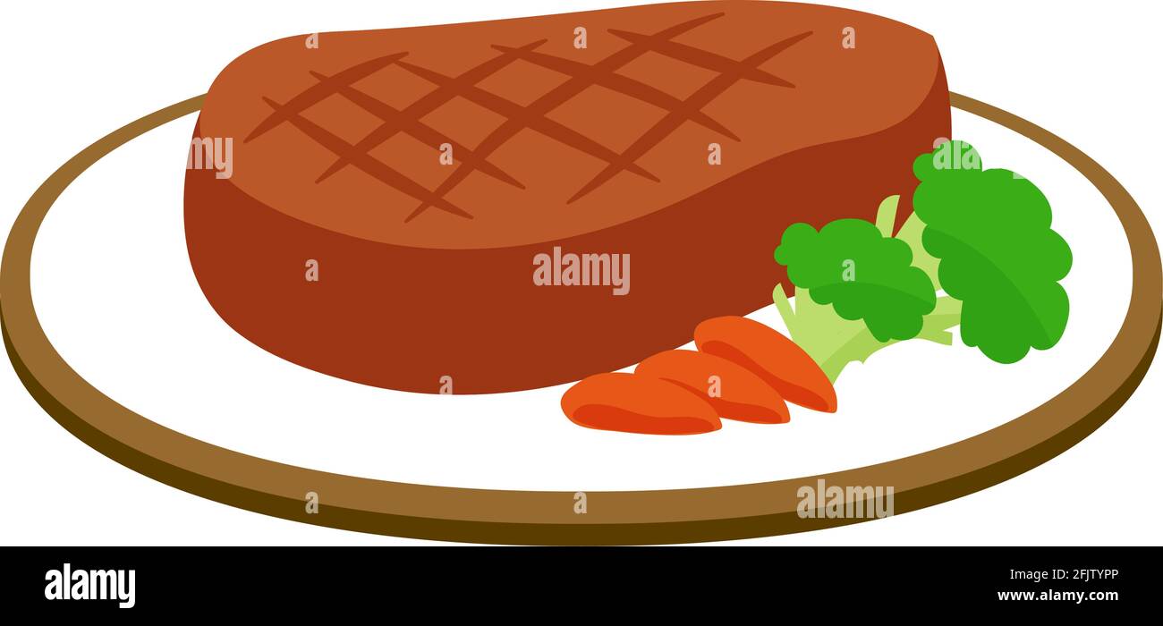 Steak.Vector illustration that is easy to edit Stock Vector Image & Art ...