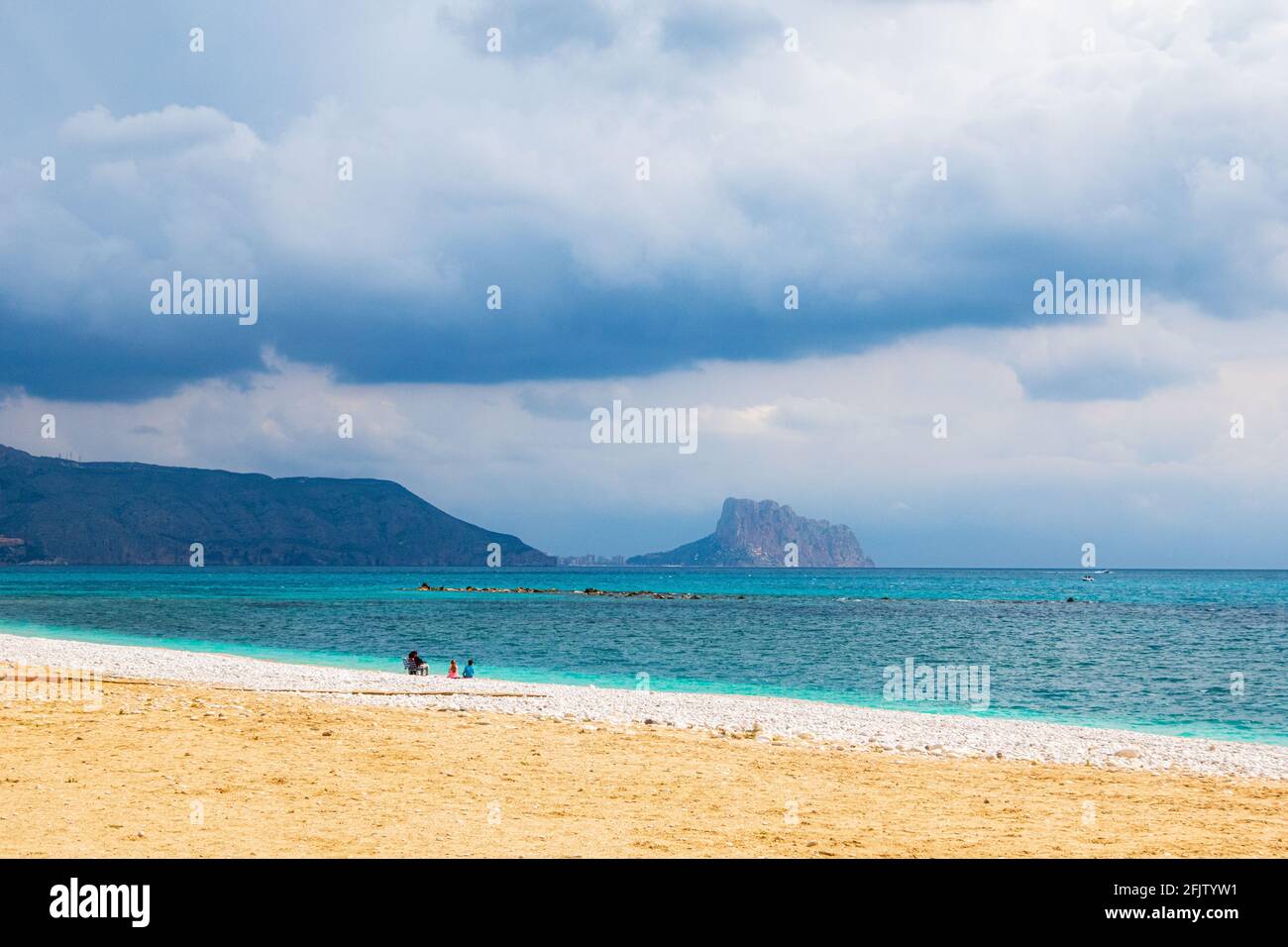 Beautiful shot of a calm sea on a sunny summer day Stock Photo - Alamy
