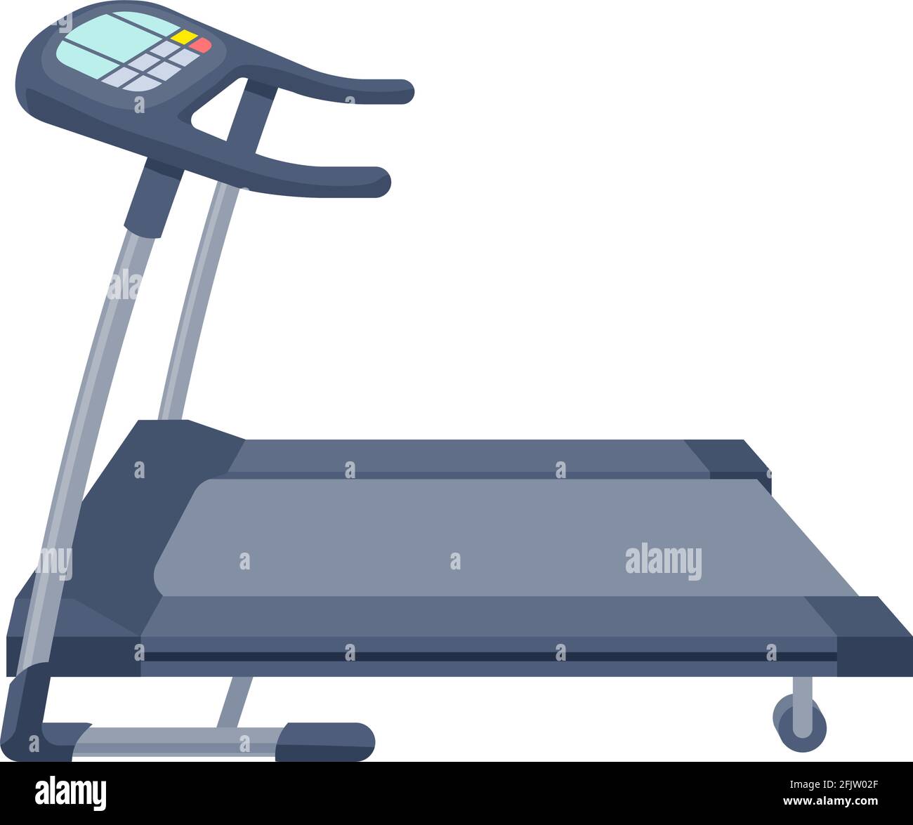 treadmill.Vector illustration that is easy to edit Stock Vector Image ...