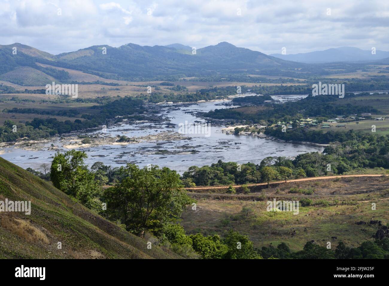 Gabon, Ogooué-Ivindo district, La Lopé, Ogooué river Stock Photo - Alamy