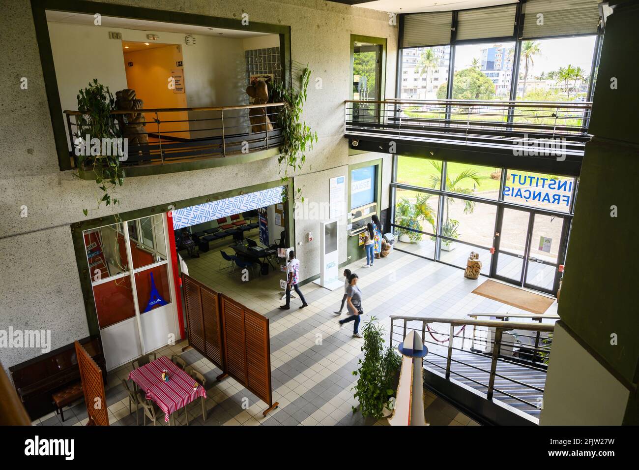 Gabon, Libreville, downtown, 1er arrondissement, Gabonese french ...