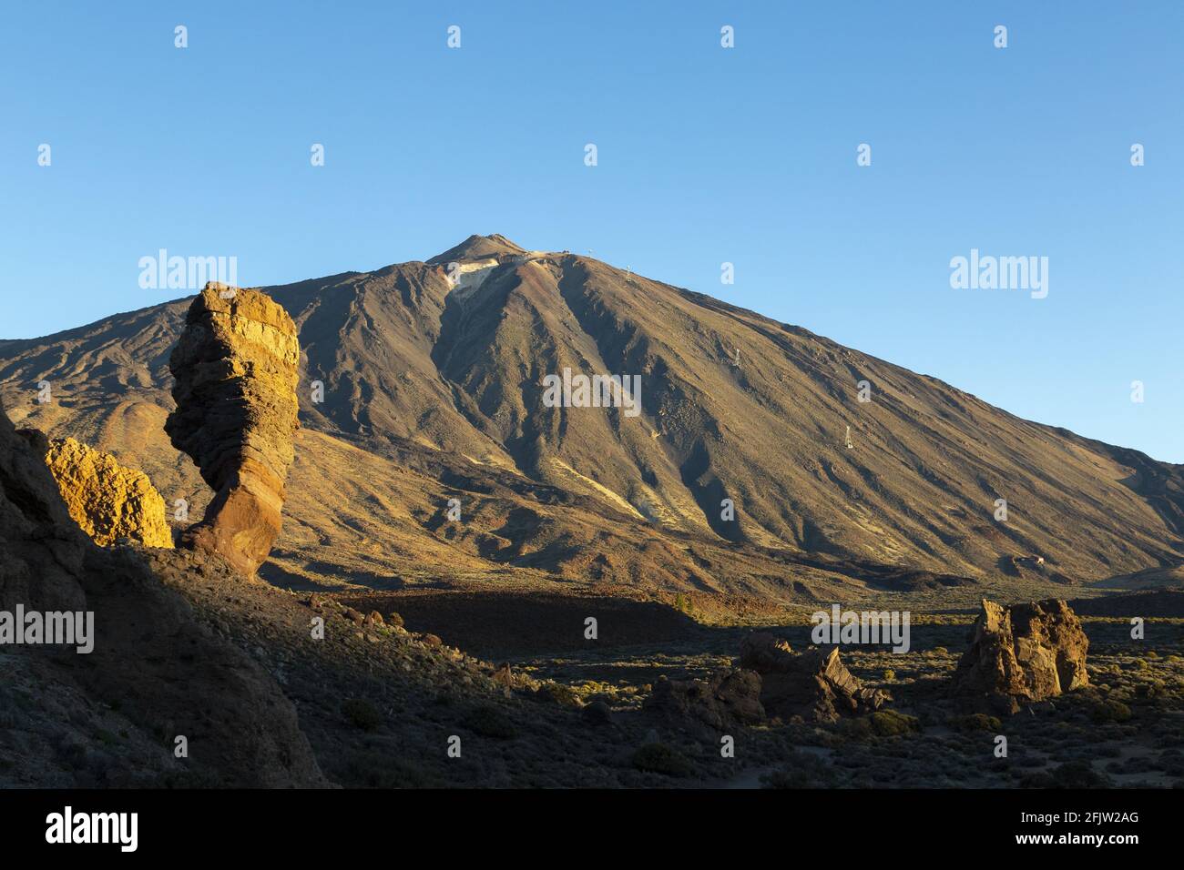 Spain, Canary Islands, Tenerife Island, Teide National Park, listed as ...