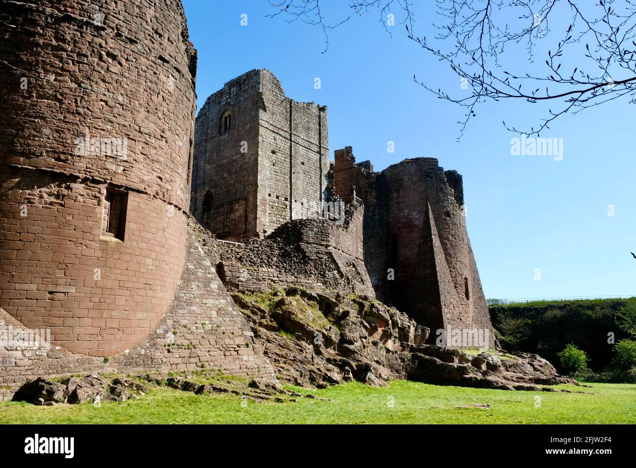 Picturesque Norman Castle Built In the 12th Century by Goodrich of ...