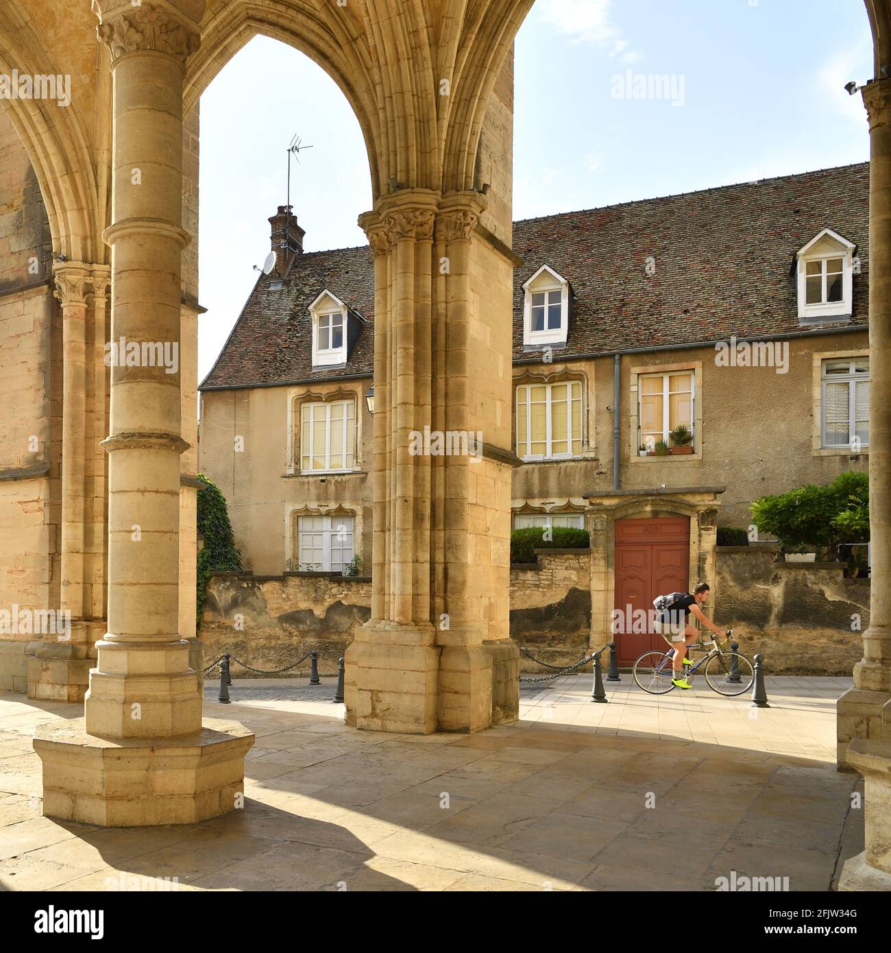 France, Cote d'Or, Cultural landscape of Burgundy climates listed as ...