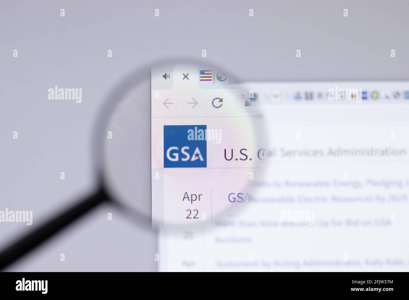 Gsa logo hi-res stock photography and images - Alamy