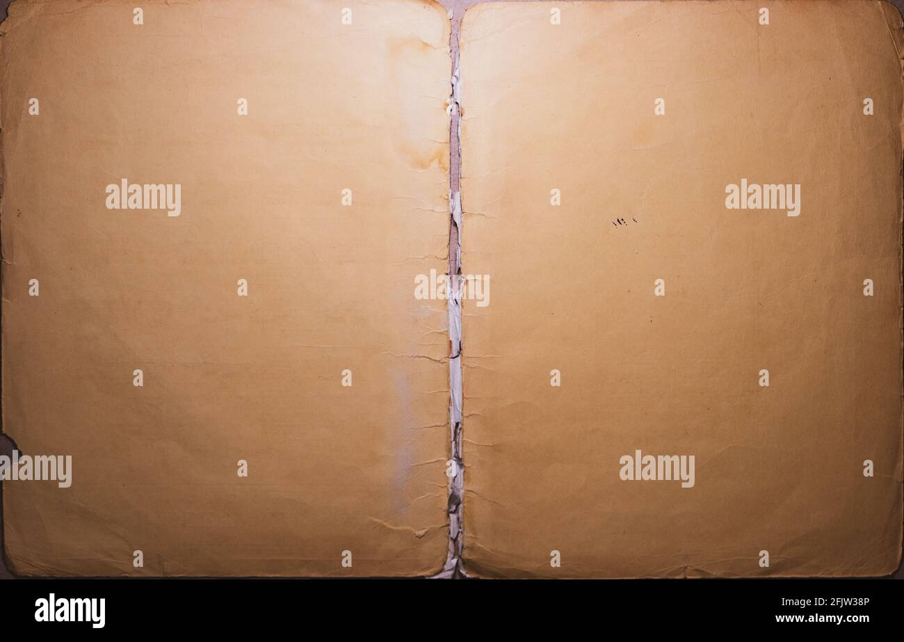 old paper texture background. Old book paper texture. open old book ...