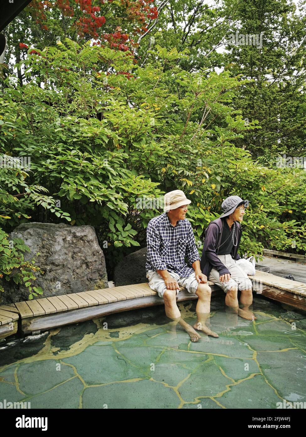 Foot onsen hi-res stock photography and images - Alamy