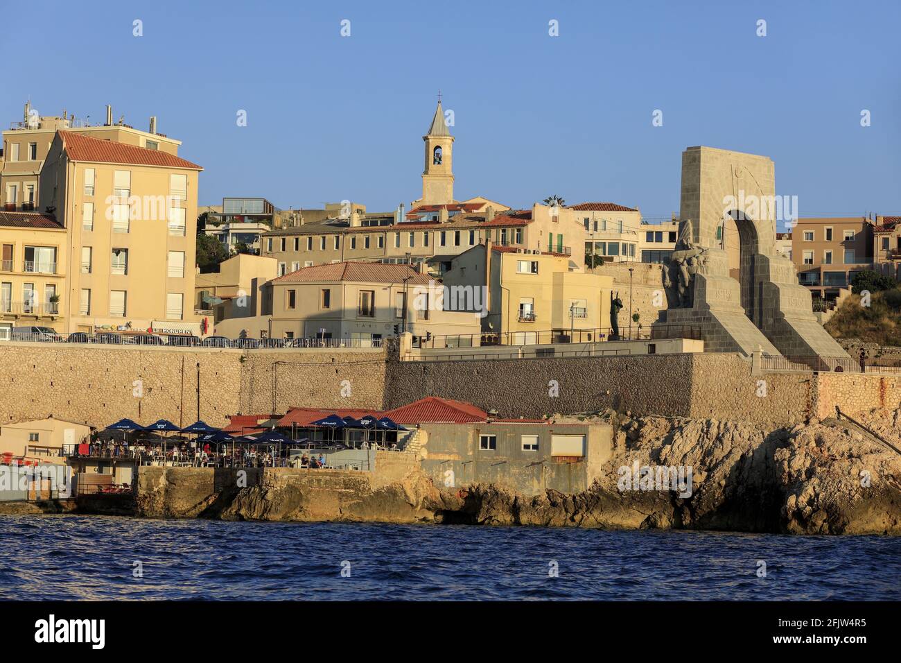 France, Bouches du Rhone, Marseille, 7th arrondissement, Endoume ...