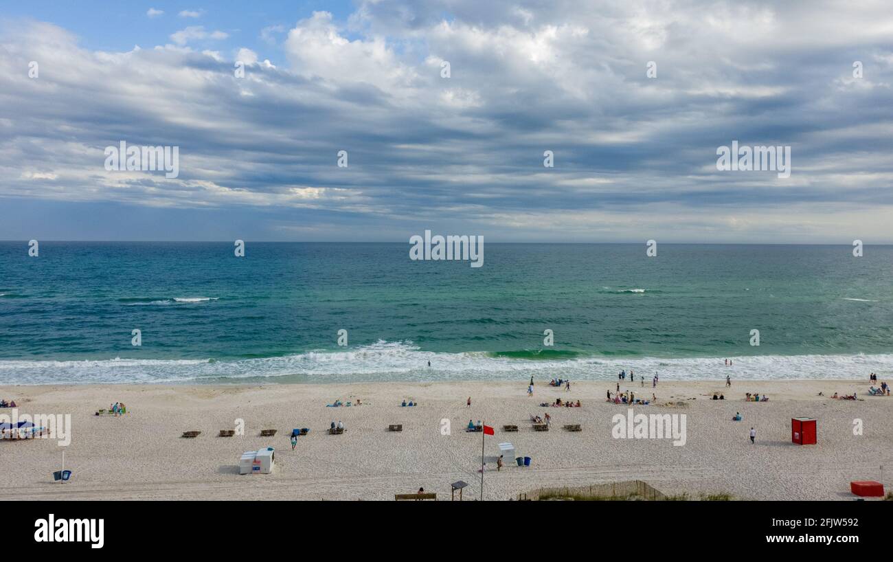 Gulf Shores Beach at Spring Break 2021 Stock Photo - Alamy