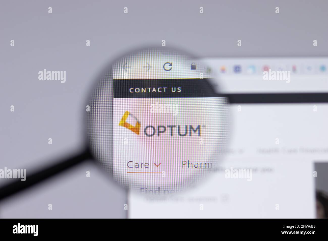 Optum icon hi-res stock photography and images - Alamy