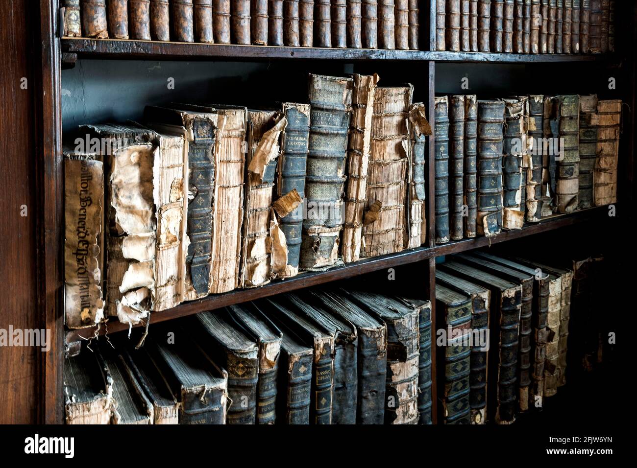 Damaged Library Book