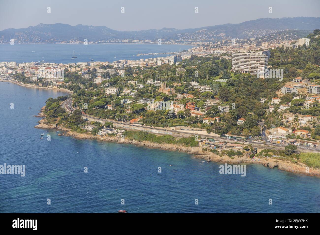 Cannes aerial hi-res stock photography and images - Alamy