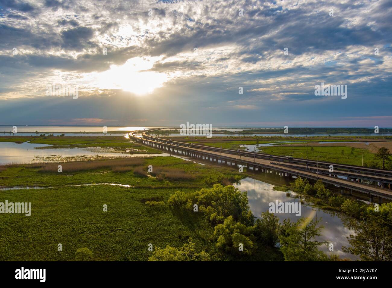 Mobile Bay bridge in April of 2021 Stock Photo - Alamy