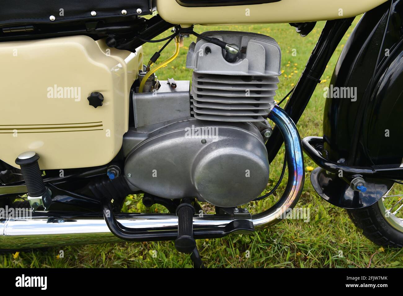 MZ ES 250 Engine Stock Photo - Alamy