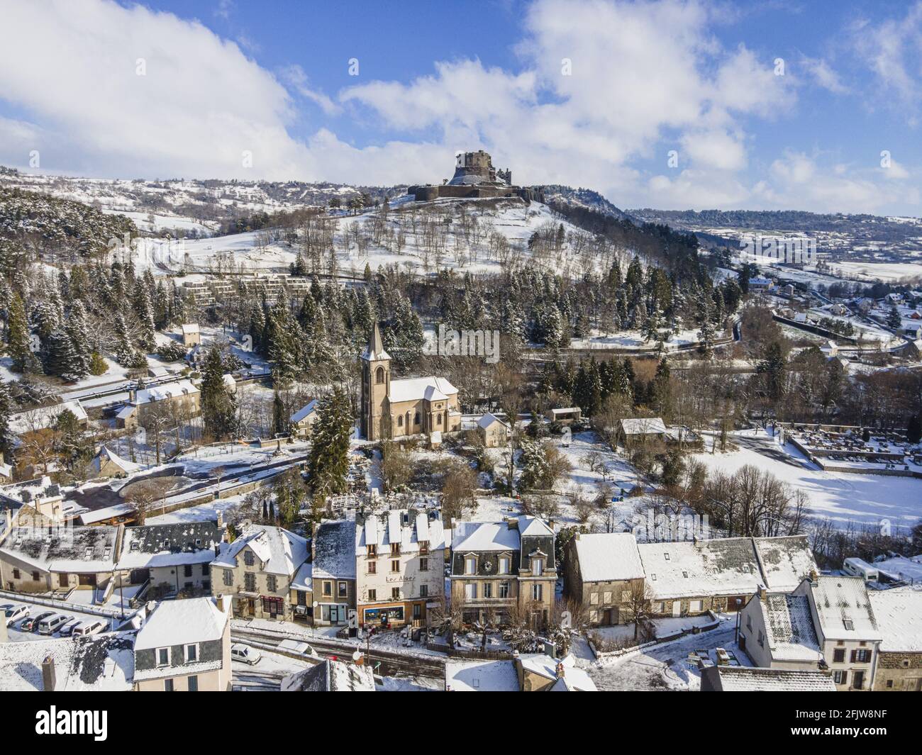 Castle of murol hi-res stock photography and images - Alamy