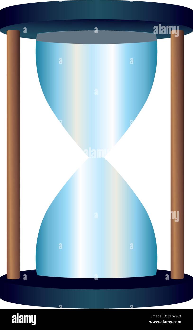 hourglass time empty Stock Vector Image & Art - Alamy