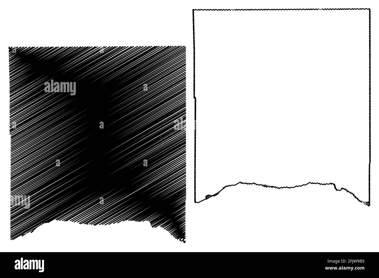 Map of richland center Stock Vector Images - Alamy