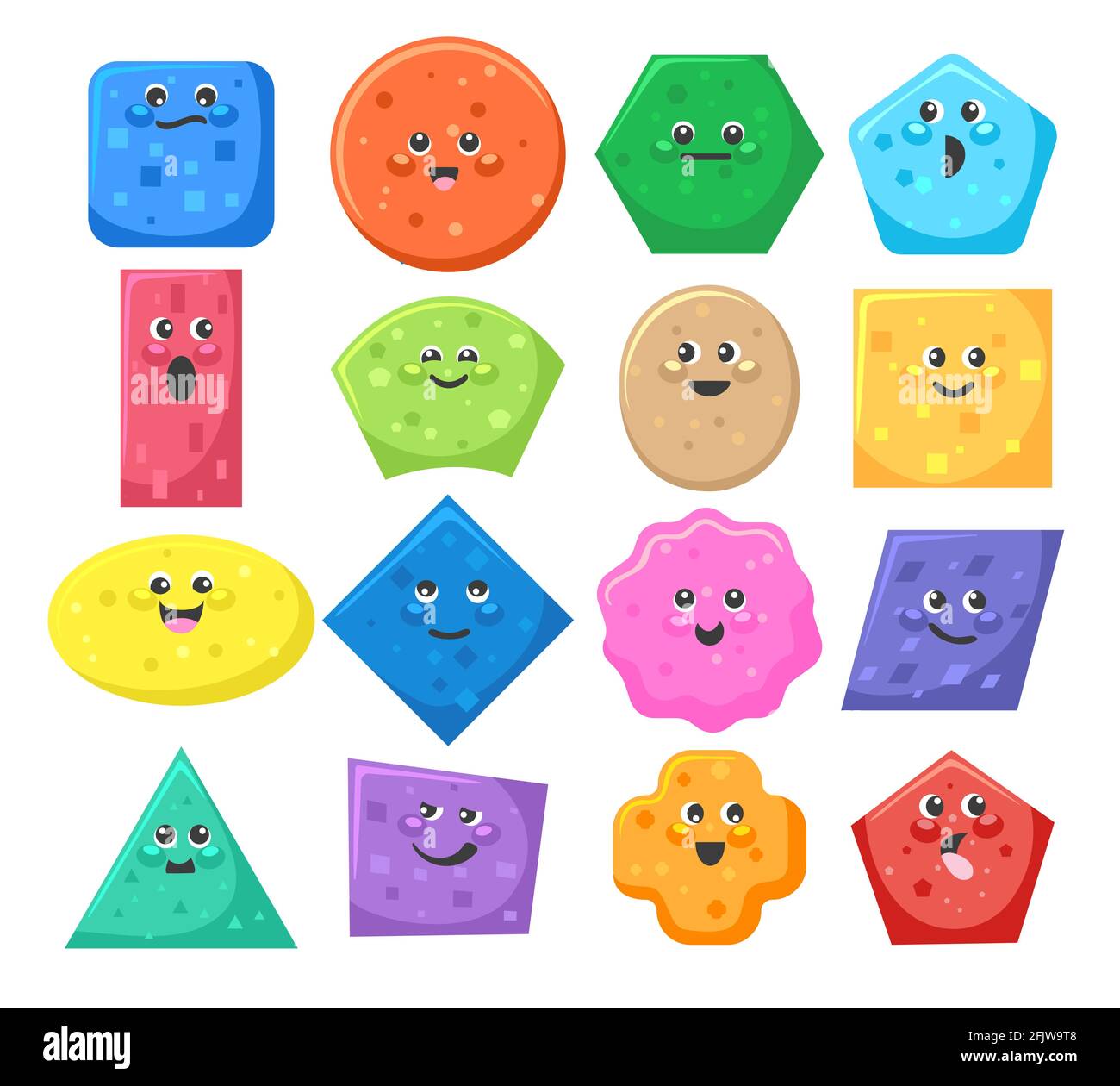 Funny Kids Shapes Objects Stock Vector Image Art Alamy funny-kids-shapes-objects-stock-vector-image-art-alamy
