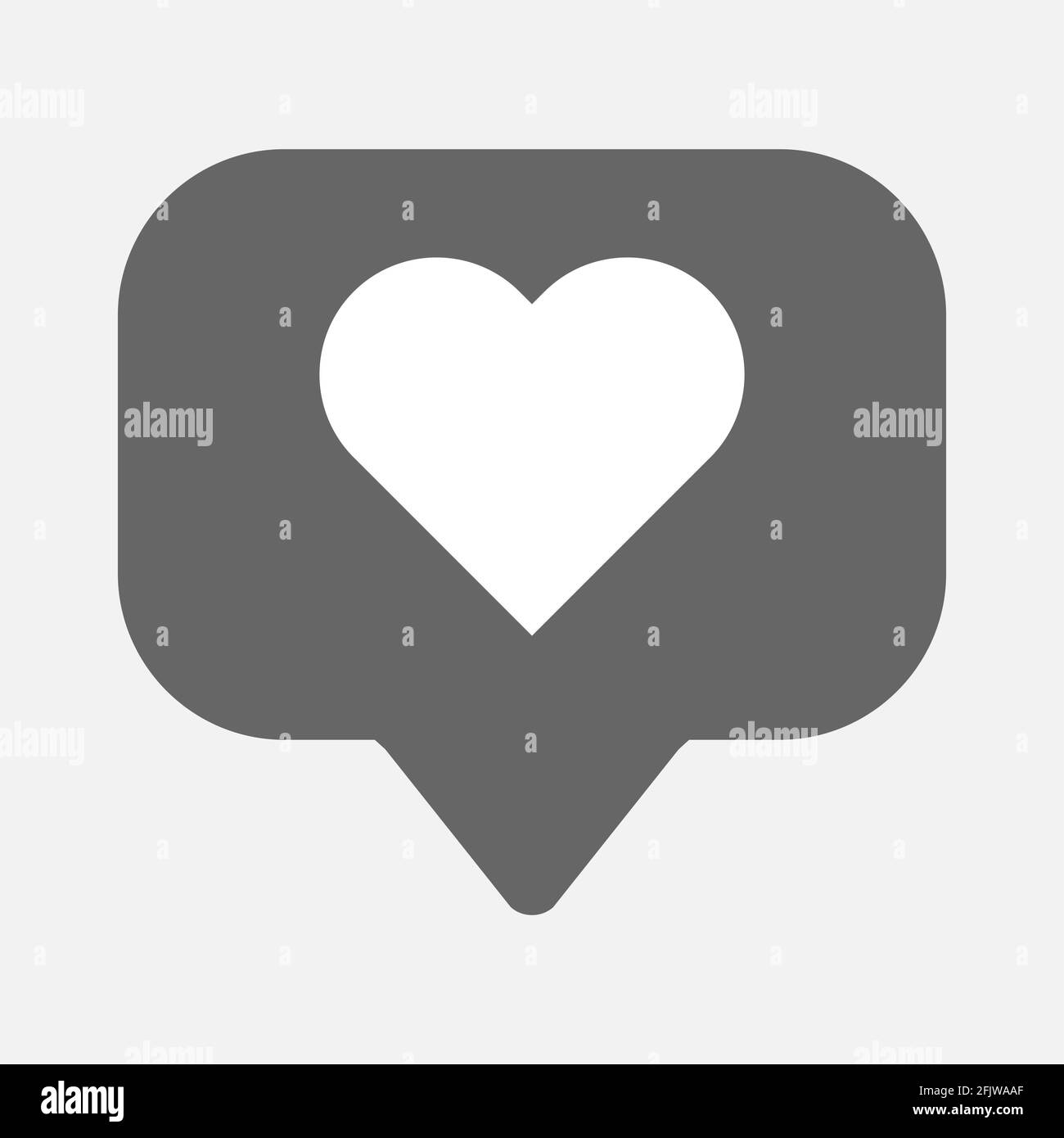 Counter, follower notification symbol instagram. Buton for social media ...