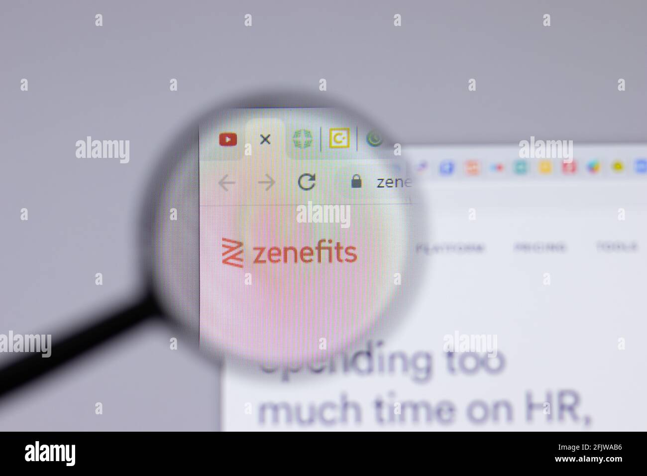 Zenefits icon hi-res stock photography and images - Alamy