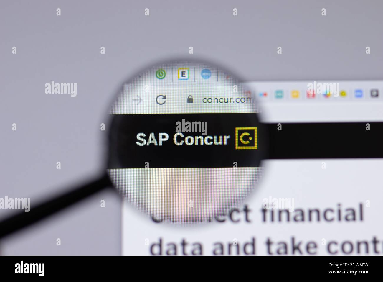 Concur logo hi-res stock photography and images - Alamy