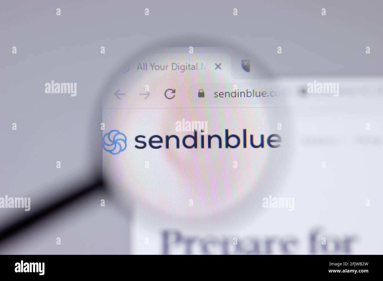 Sendinblue icon hi-res stock photography and images - Alamy