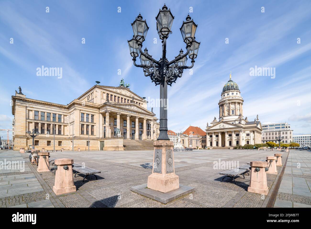the famous gendarmenmarkt at berlin, germany Stock Photo - Alamy