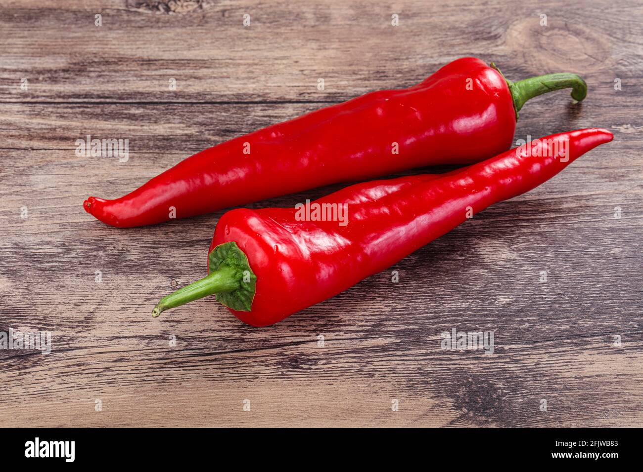 Organic Ramiro red pepper - healthy food Stock Photo - Alamy