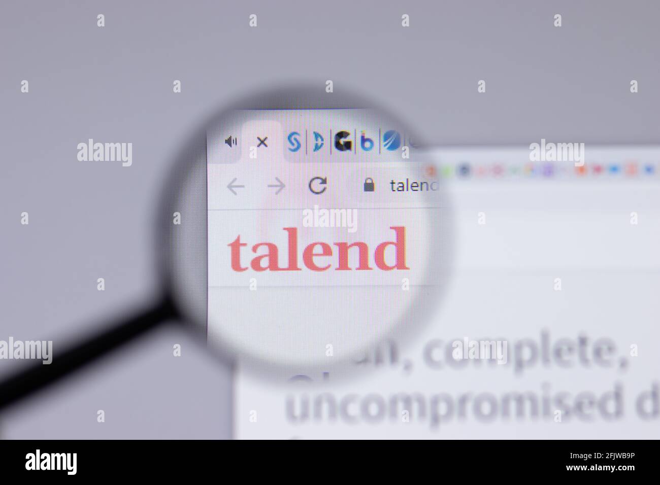 Talend logo hi-res stock photography and images - Alamy