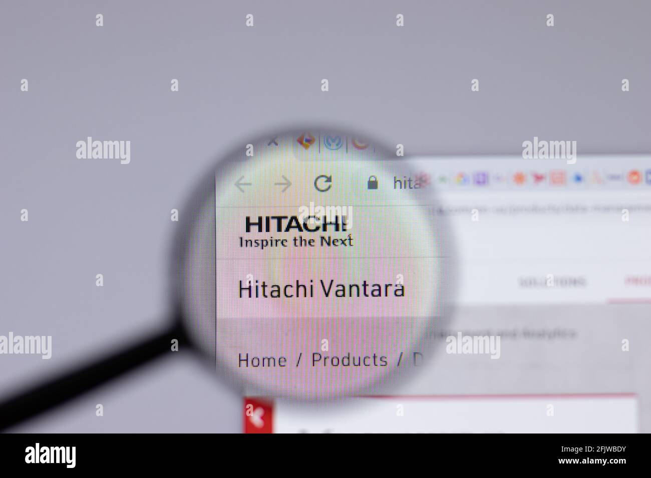 Hitachi logo hi-res stock photography and images - Alamy