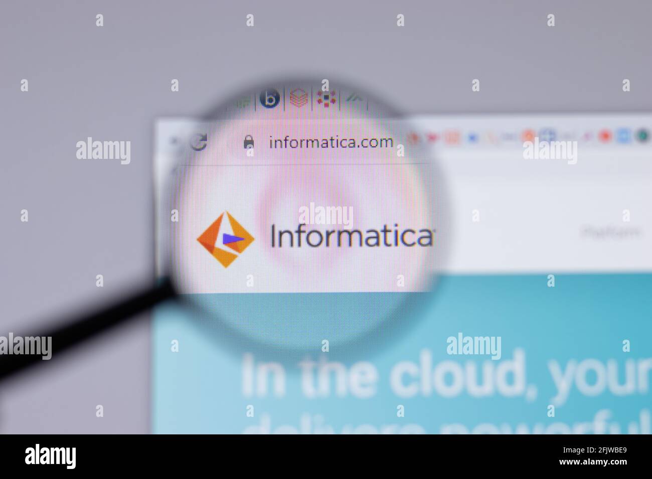 Informatica logo hi-res stock photography and images - Alamy