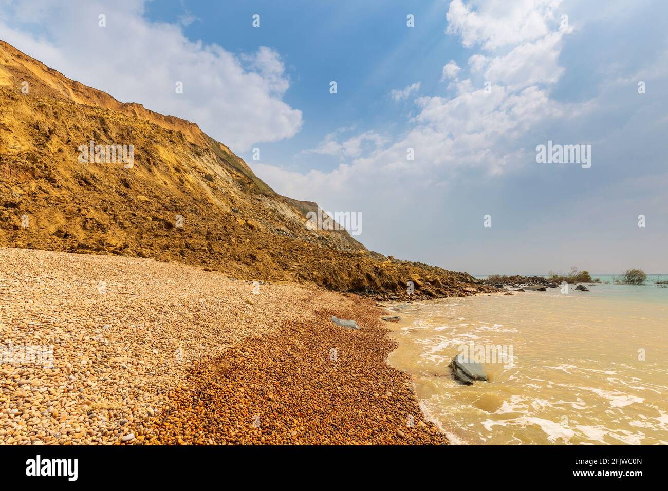Seatown landslide hi-res stock photography and images - Alamy