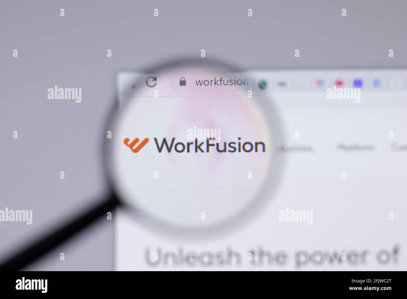 Workfusion logo hi-res stock photography and images - Alamy