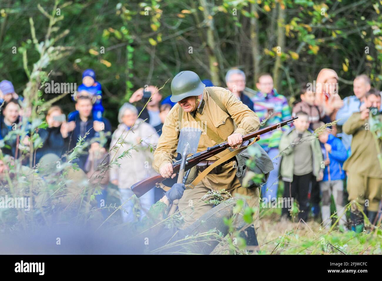 Reconstruction of the times of the Great Patriotic War. The Russian ...