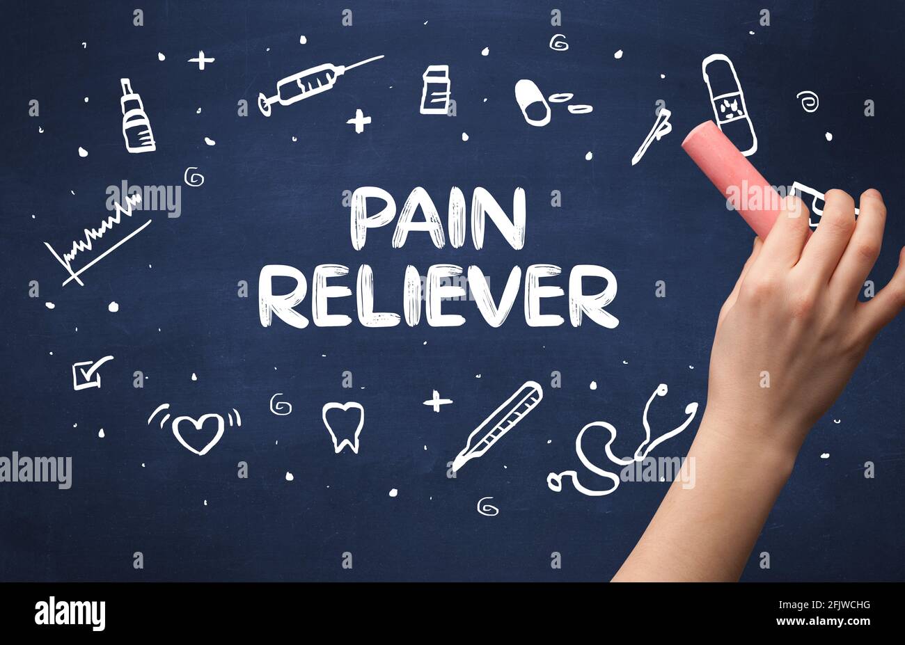 Hand drawing medical concept concept Stock Photo - Alamy