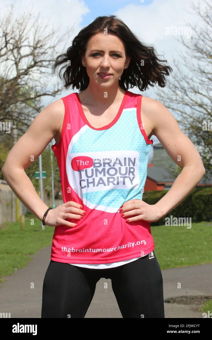 Linzi Noble who is running an ultra marathon for the Brain Tumour ...