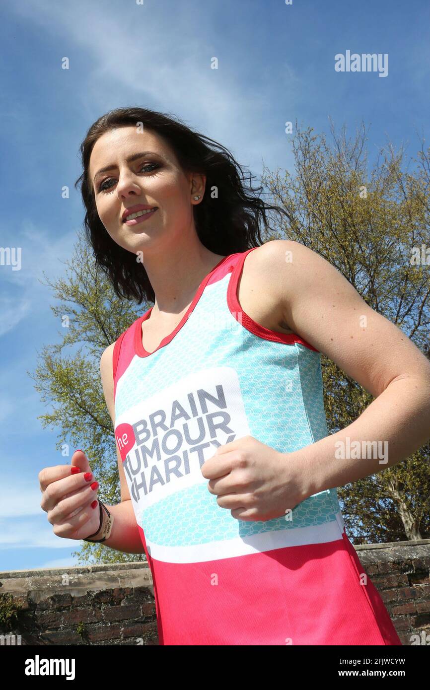 Linzi Noble who is running an ultra marathon for the Brain Tumour ...