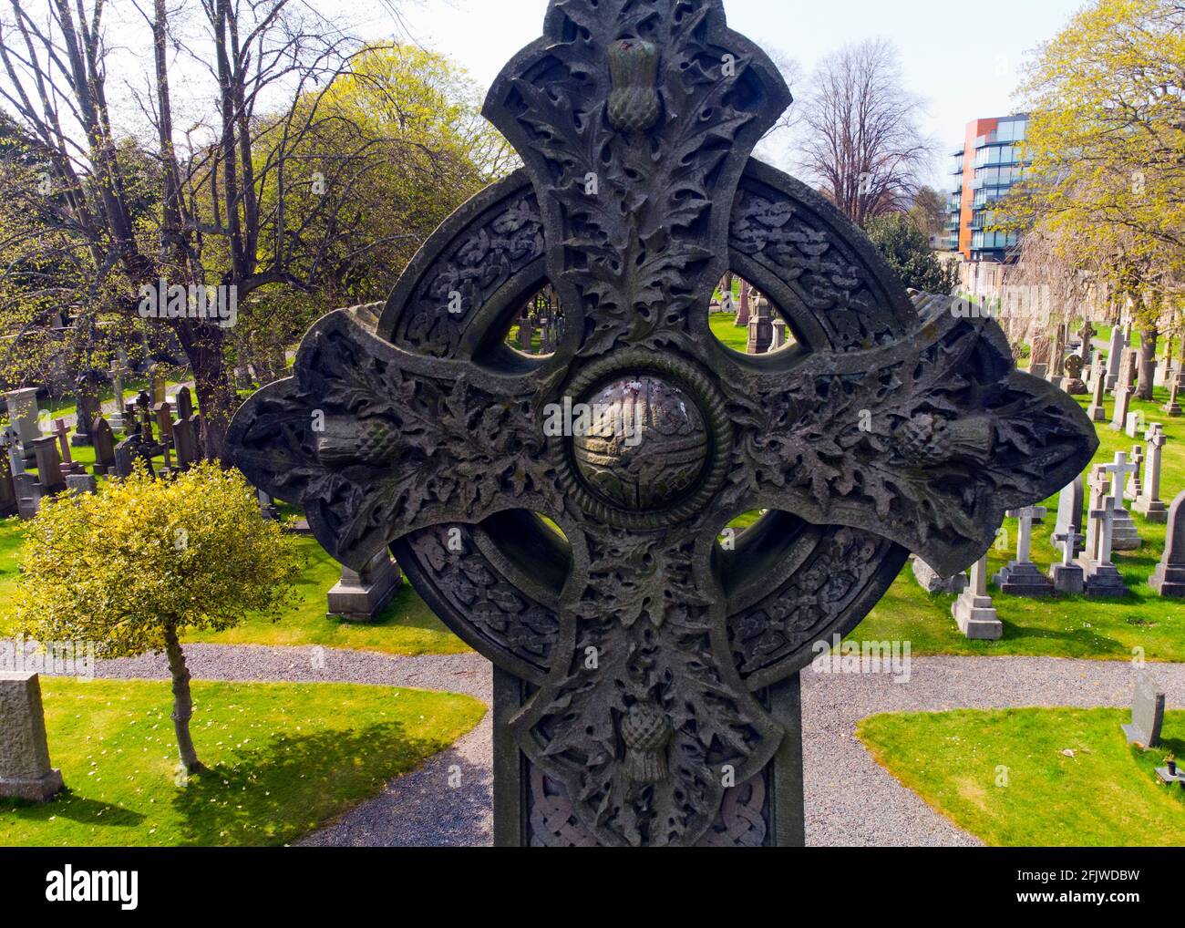 The Dean Cemetery is a historically important Victorian cemetery north ...