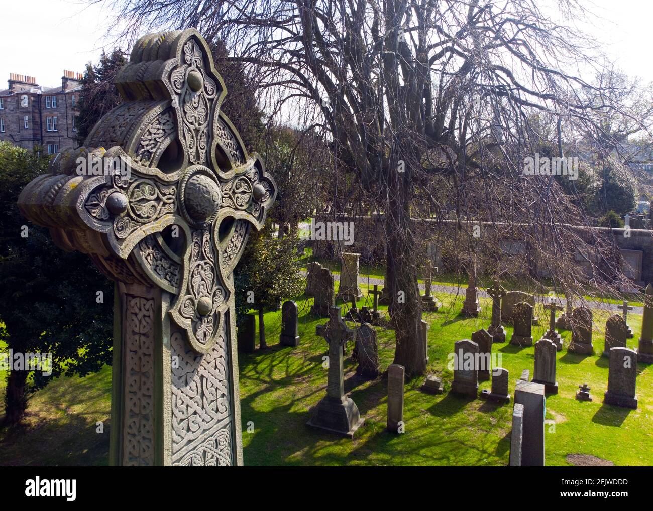 The Dean Cemetery is a historically important Victorian cemetery north ...