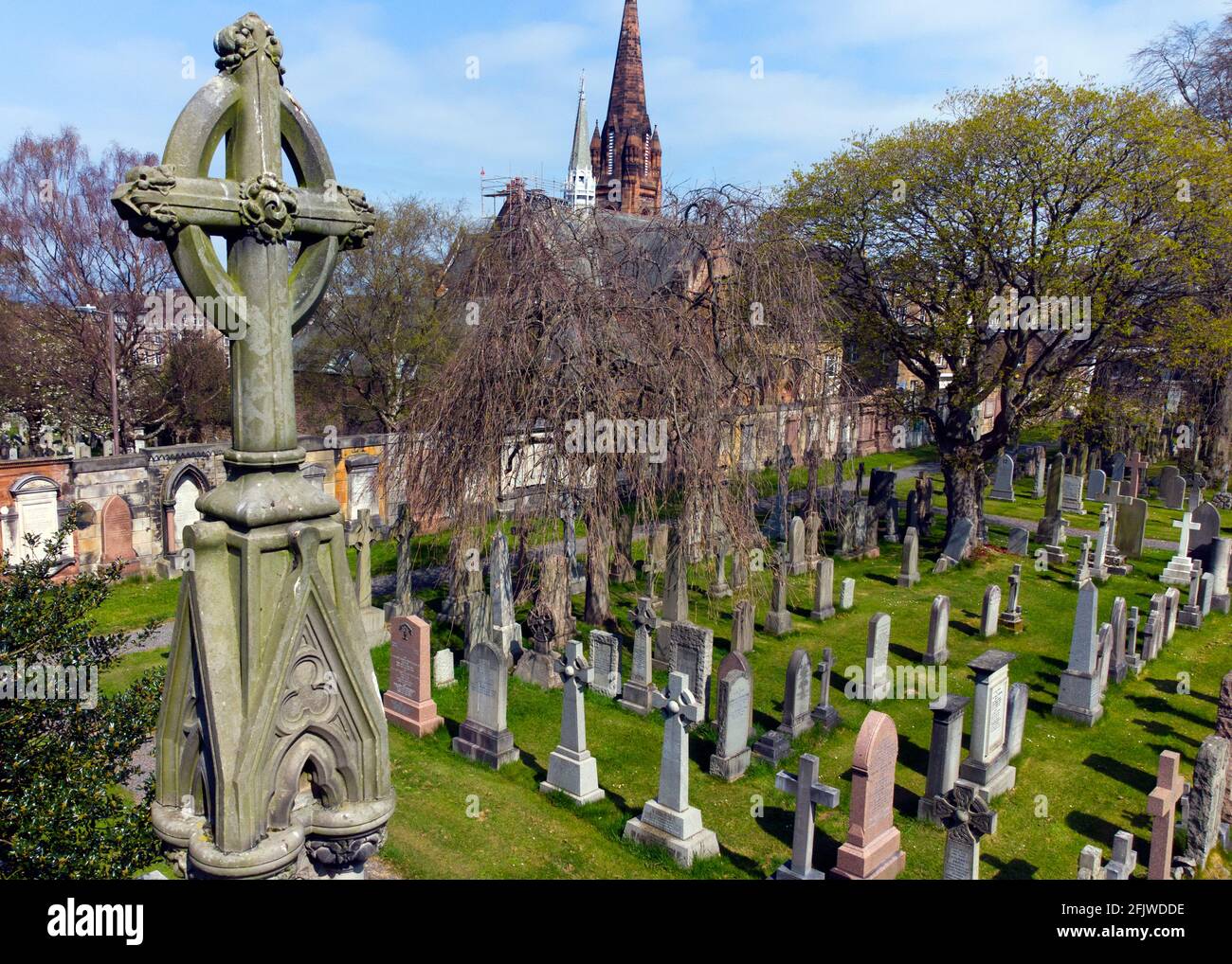 The Dean Cemetery is a historically important Victorian cemetery north ...