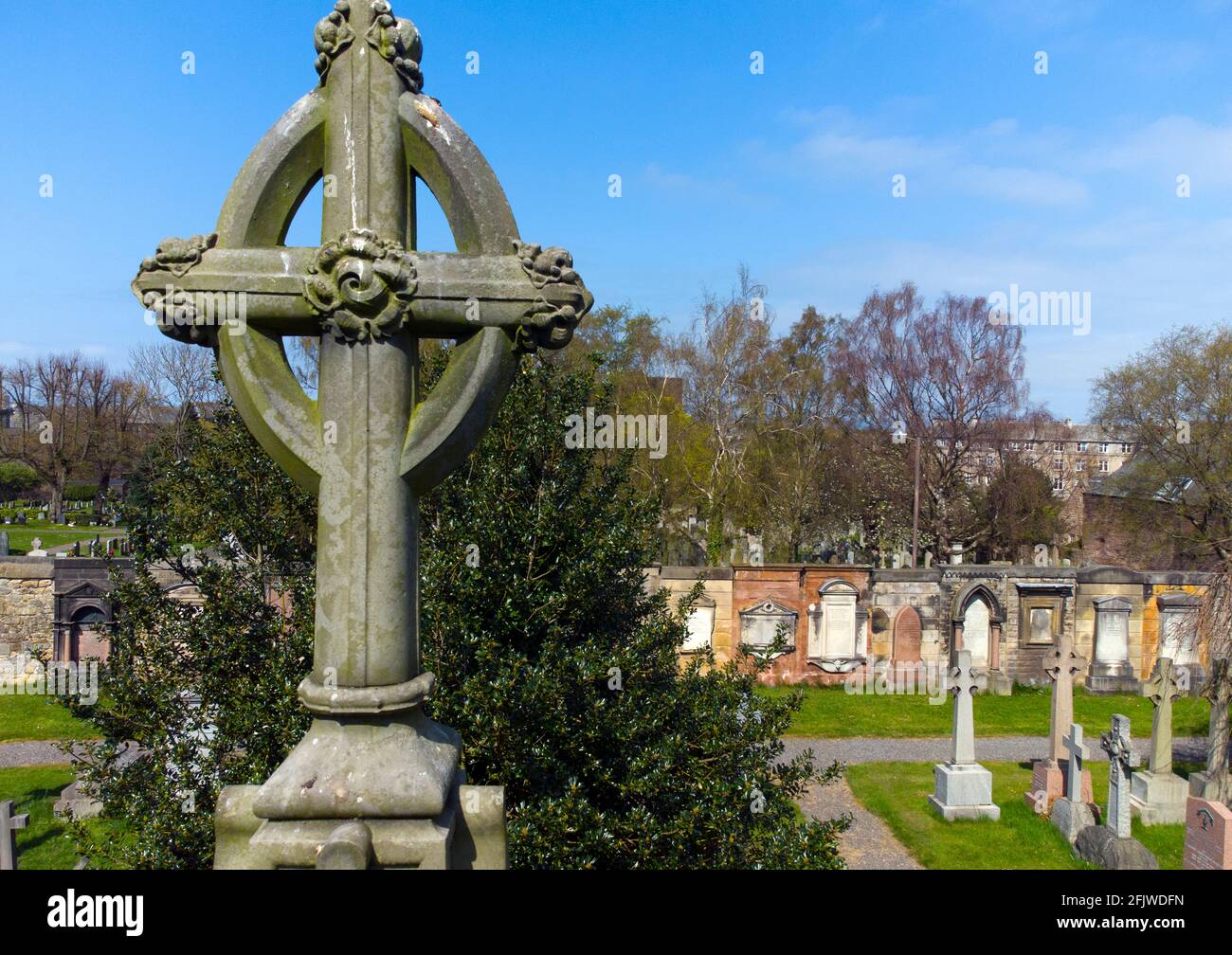 The Dean Cemetery is a historically important Victorian cemetery north ...