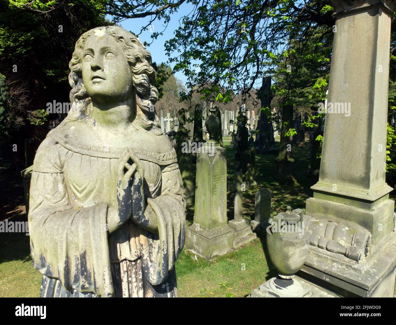 The Dean Cemetery is a historically important Victorian cemetery north ...