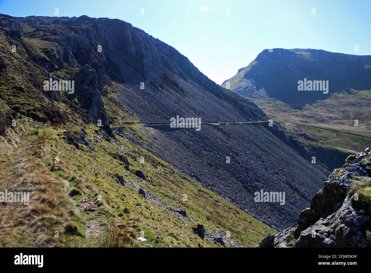 Moelwyn Mawr and Bach, Croesor Stock Photo - Alamy