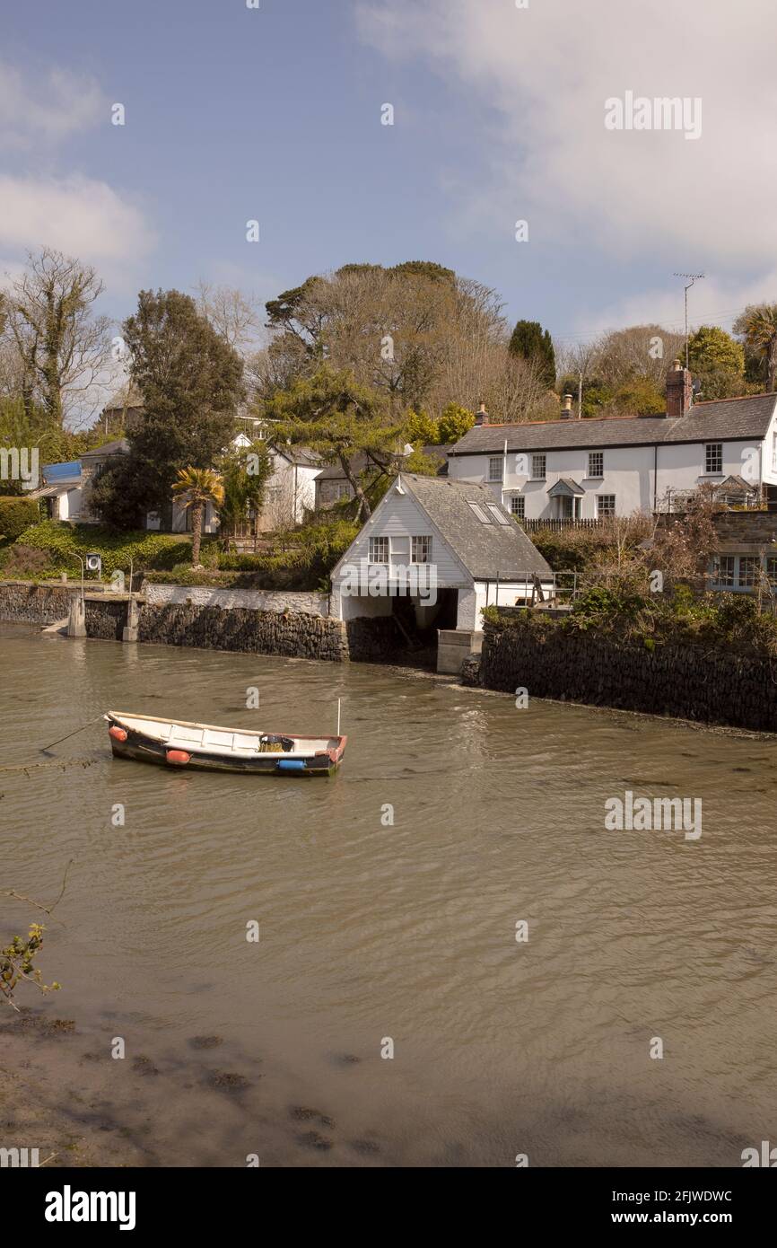 Helford village, Cornwall, UK Stock Photo - Alamy