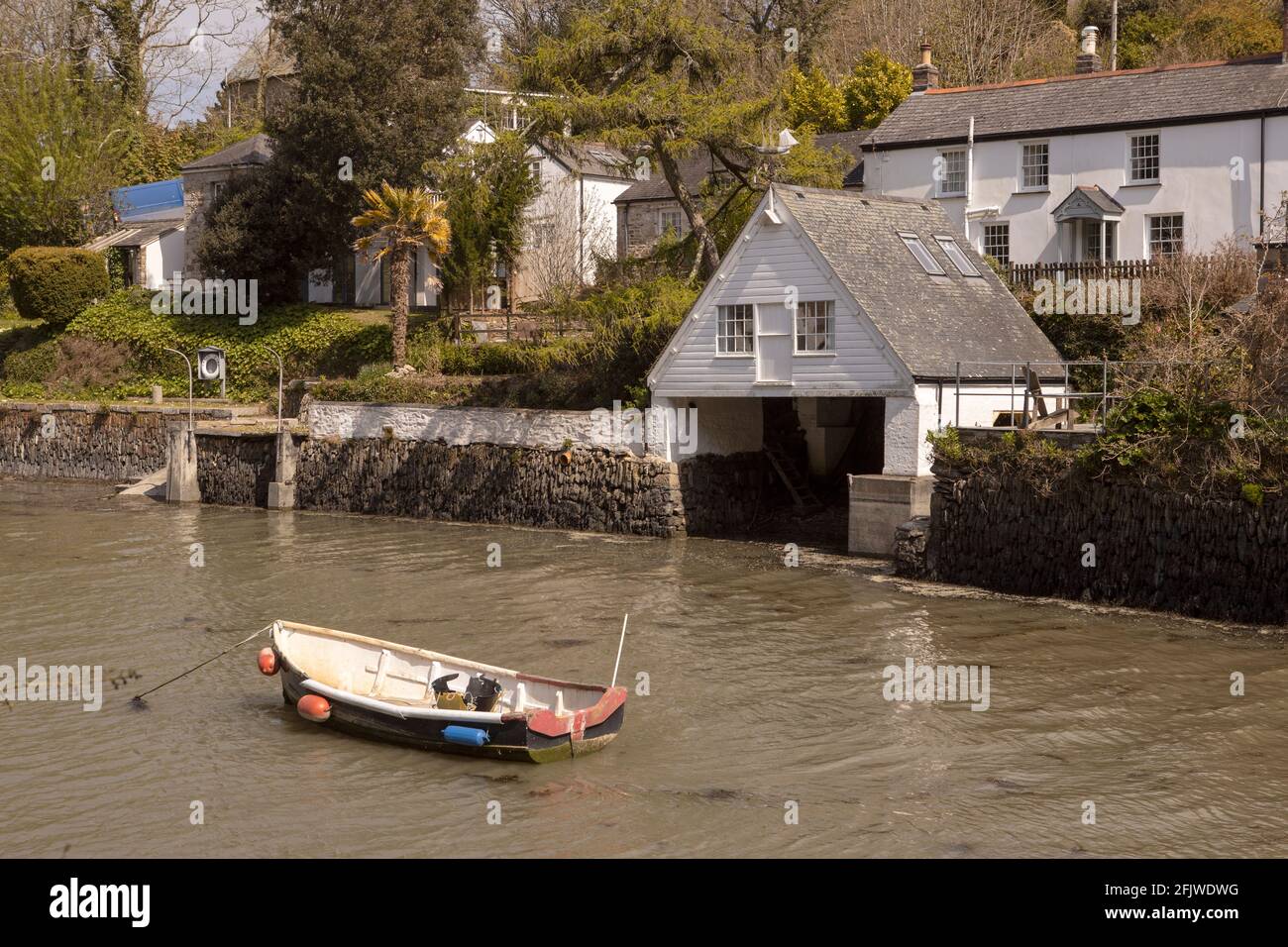 Helford village, Cornwall, UK Stock Photo - Alamy